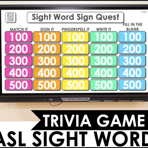 Jeopardy Signs - Etsy