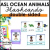 ASL Forest Animals Flash Cards, American Sign Language, ASL Flashcards ...