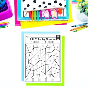 Hojas para colorear de números del 0 al 20 colorear por - Etsy México