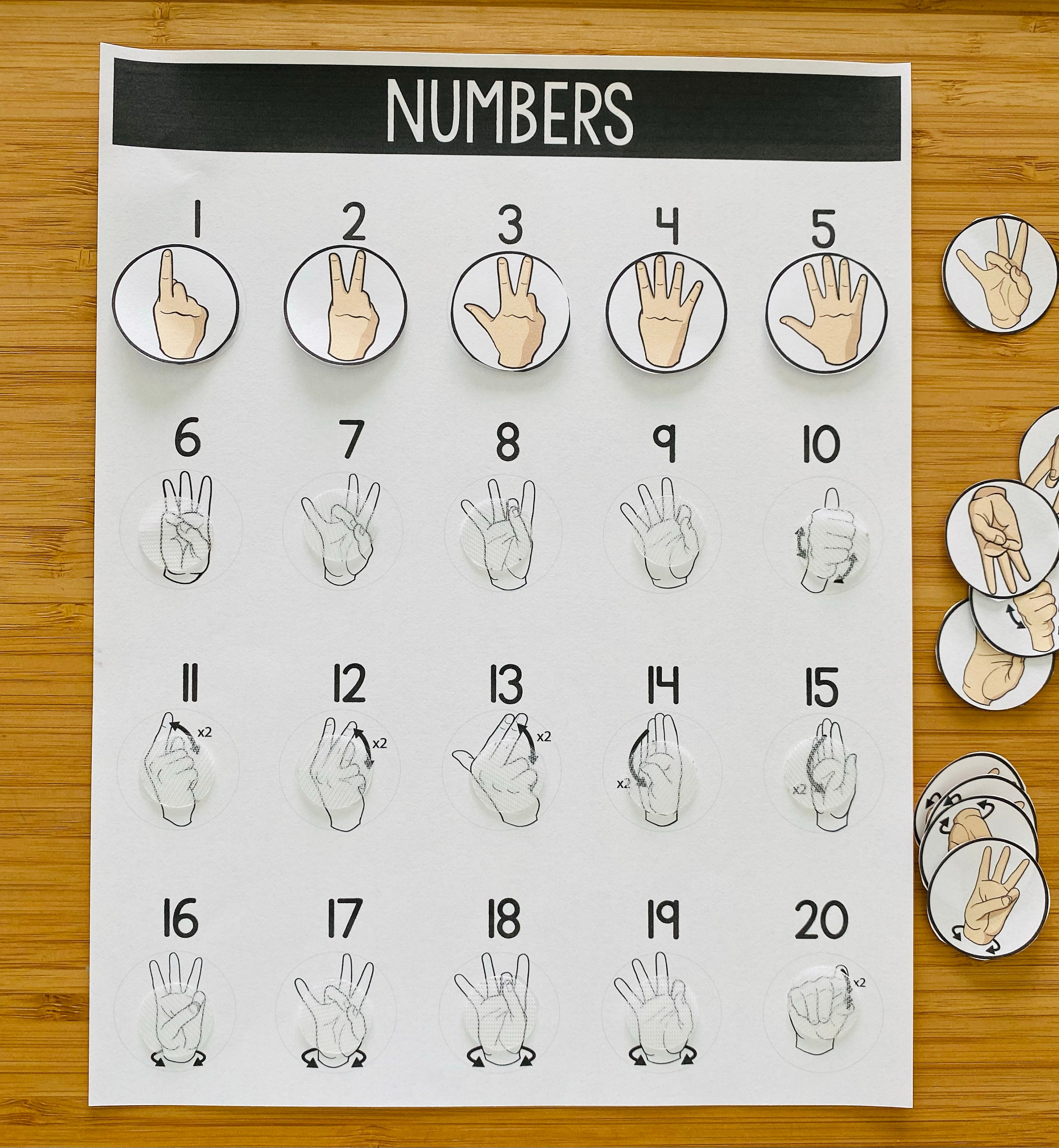 ASL File Folder Games: Preschool Curriculum (PDF Download) - Etsy