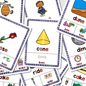 Cvce Posters Silent E Posters Phonics Phonics Classroom | Etsy