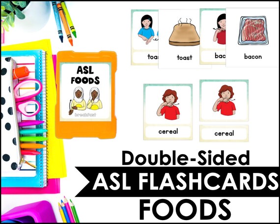 Asl Food Signs
