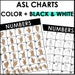 ASL Number Chart 0-30, Sign Language Printable Number Charts, ASL ...
