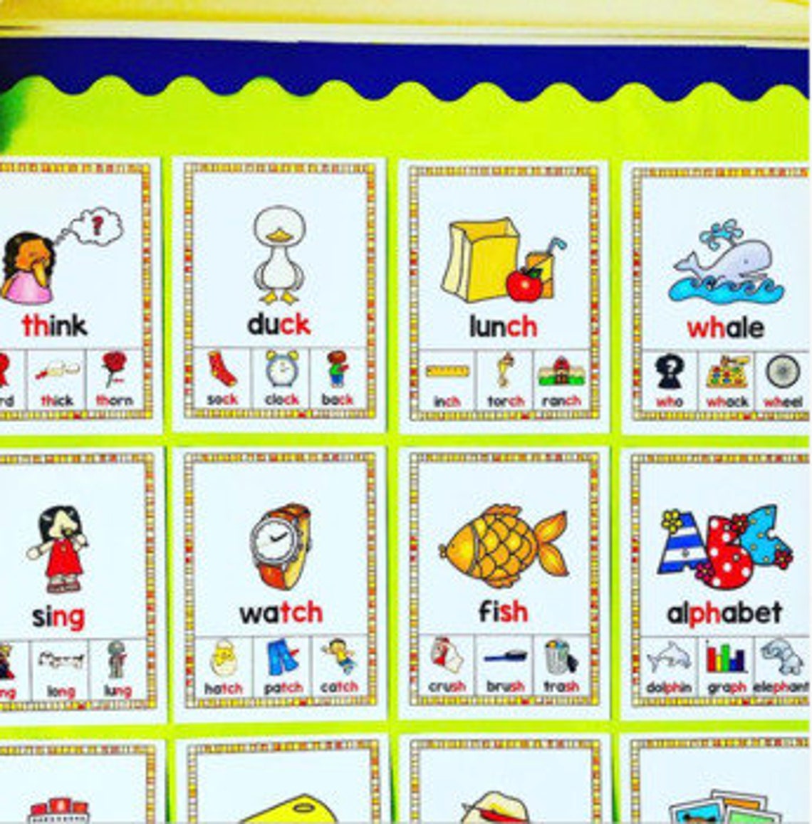 Digraph Posters Consonant Digraphs Phonics Posters - Etsy