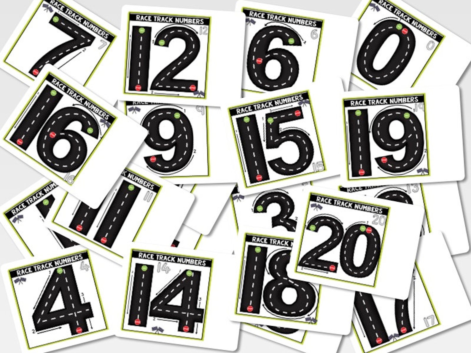 Number Cards Race Track Number Flash Cards Counting Etsy number-cards-race-track-number-flash-cards-counting-etsy