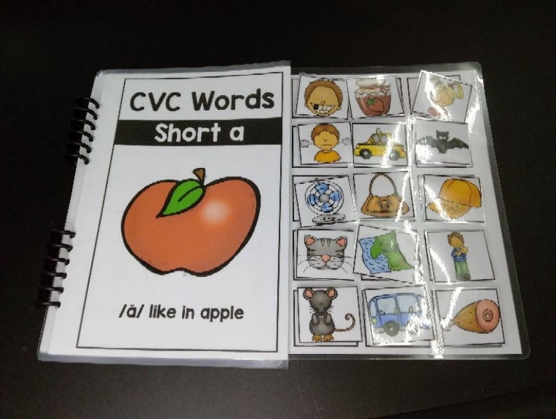 CVC Phonics Books | Short Vowel Blending Readers | Word Family ...