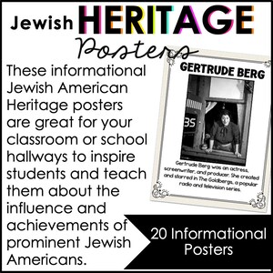 Jewish American Heritage Month, Famous Jewish Americans, Jewish ...
