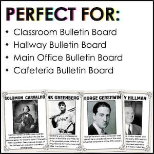 Jewish American Heritage Month, Famous Jewish Americans, Jewish ...