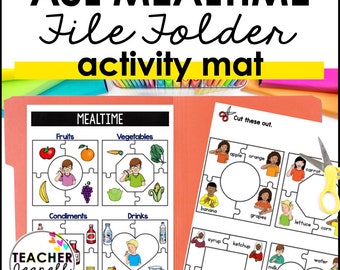 ASL Feelings and Emotions Matching Activity, ASL Emotions File Folder ...