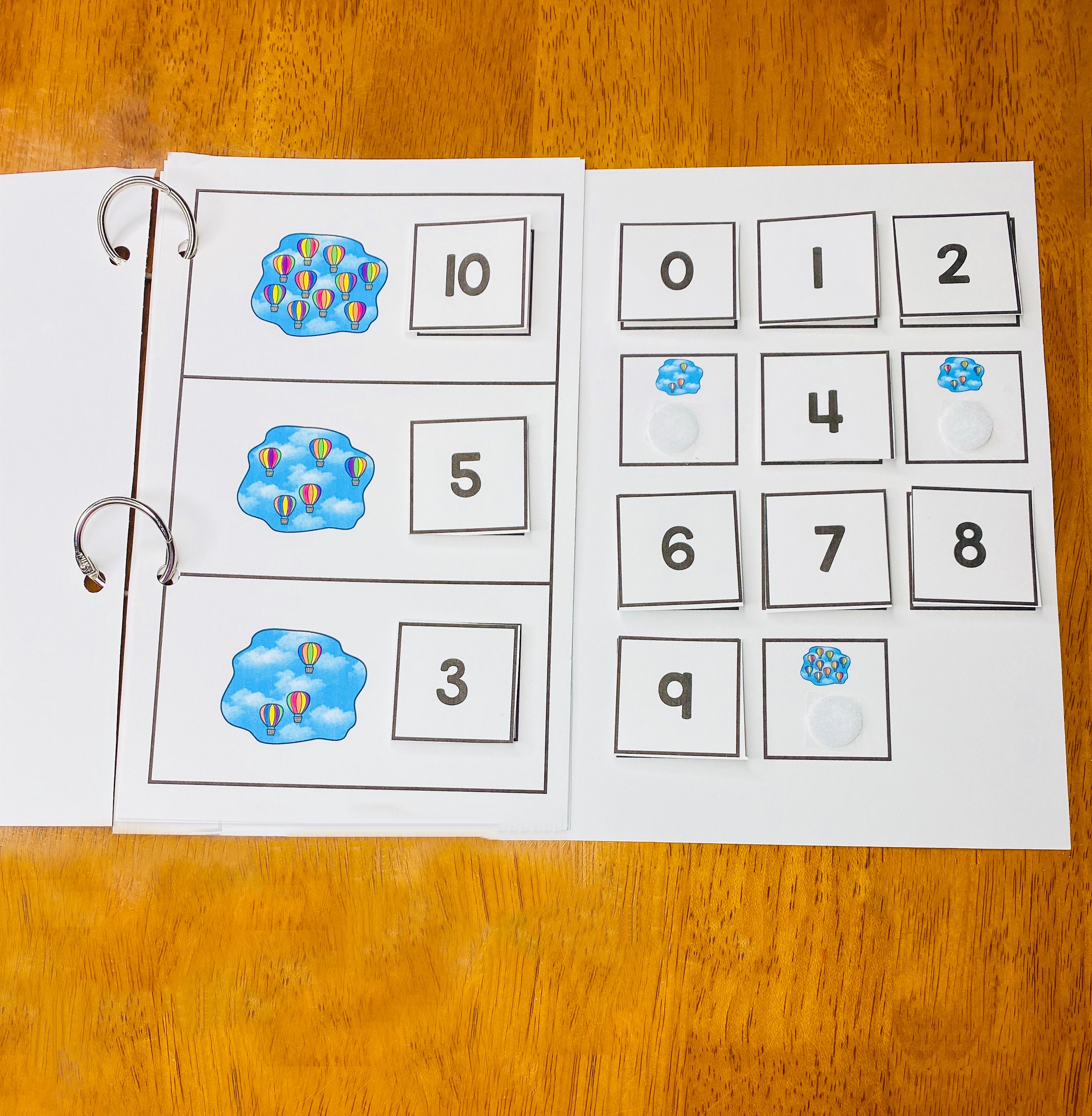 Numbers and Counting Counting Practice Early Math Numbers | Etsy