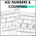 ASL Numbers and Counting 0-20, ASL Numbers, ASL Printables - Etsy