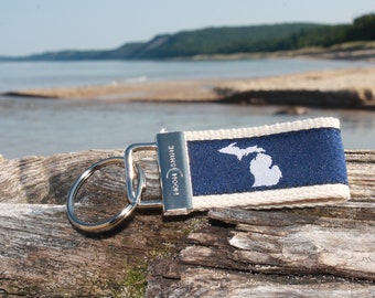 Michigan State Key - Etsy