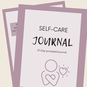 Personal Growth Printable Journal Self-care Prompts Inspirational Diary ...