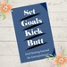Printable Goal Setting Journal With Prompts for Women, Digital Download ...
