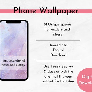 Phone Wallpaper Affirmations Positive Quote Phone Background ...