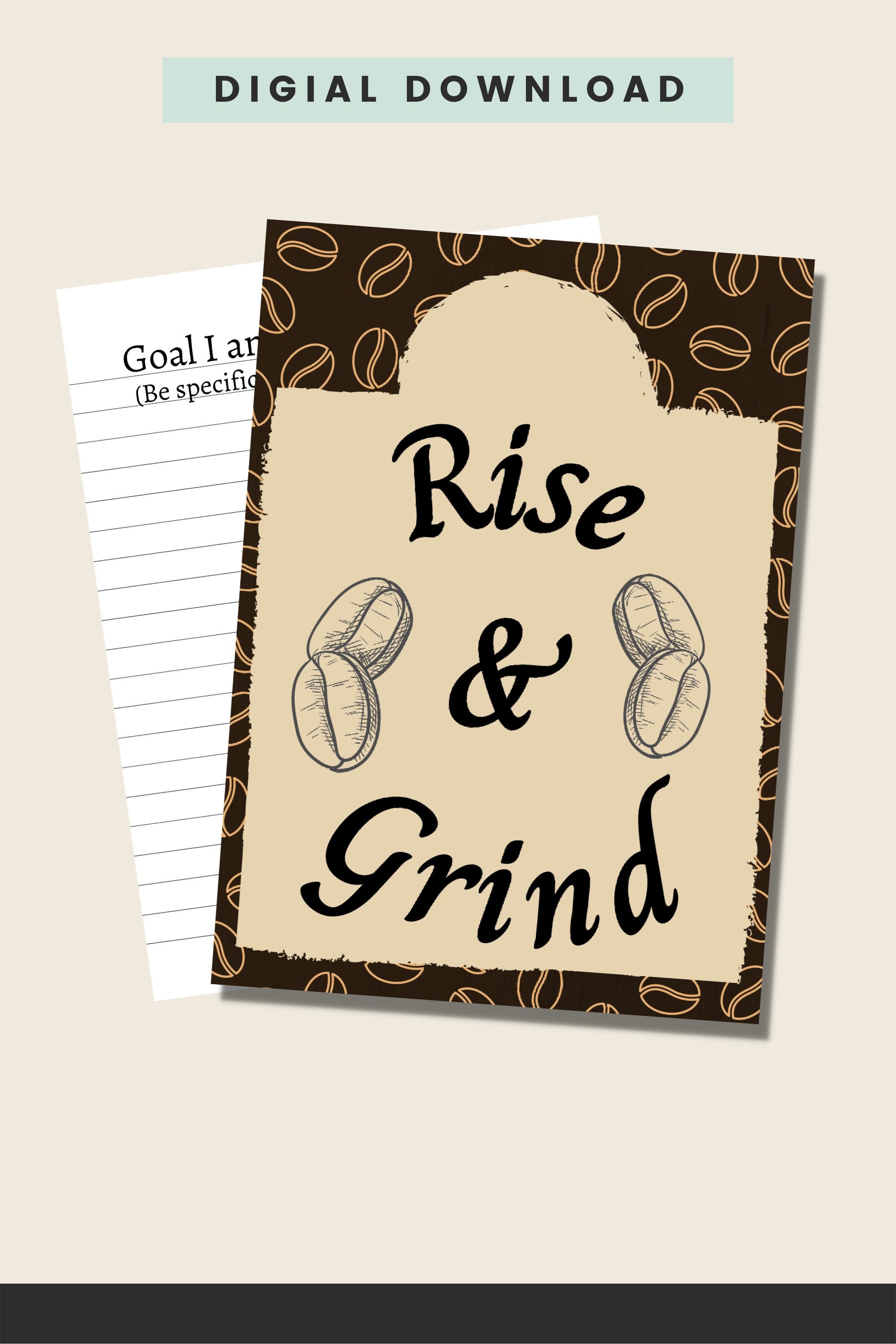 Printable Goal Setting Journal With Prompts for Women, Goal Getter ...