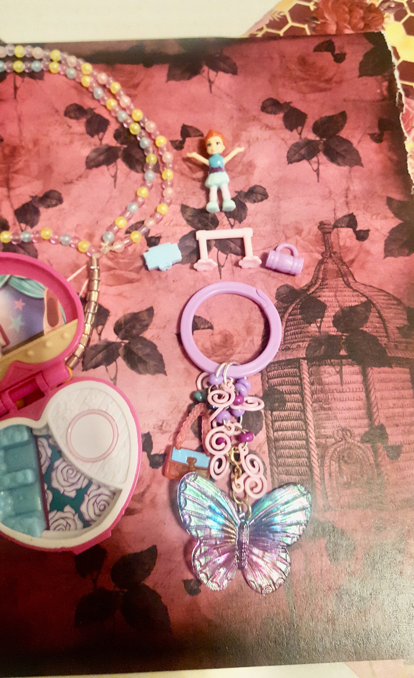 Polly Pocket Ballet Locket Necklace Jewellery Set by Lauren - Etsy Canada