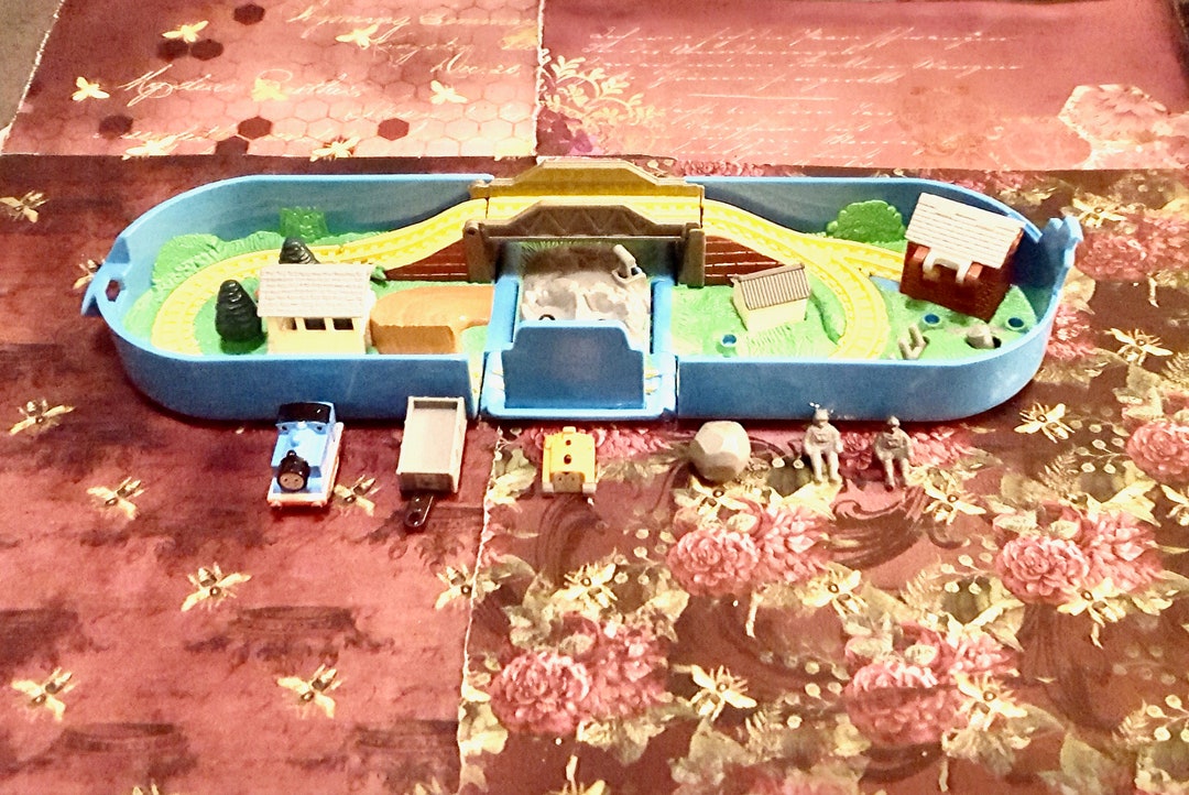 Thomas the Tank Engine Bluebird Miniature Train Railway Playset RARE ...