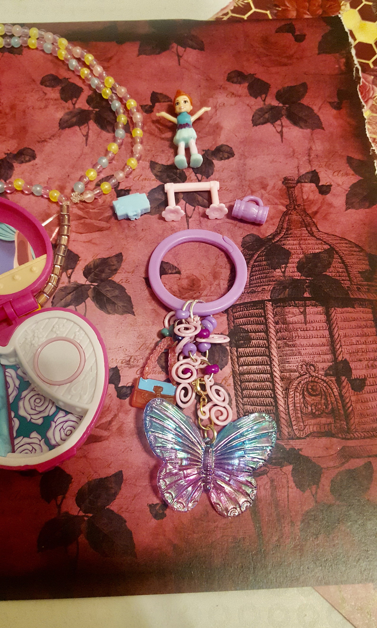 Polly Pocket Ballet Locket Necklace Jewellery Set by Lauren - Etsy Canada