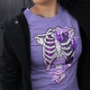 Asexual Subtle Pride Ribcage Sweatshirt | Ace Flag Sweater, Ace Pride ...