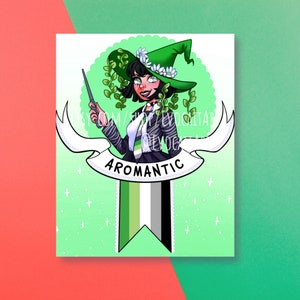 Sexuality Witch Prints | Magic Occult Asexual Aromantic Lesbian ...