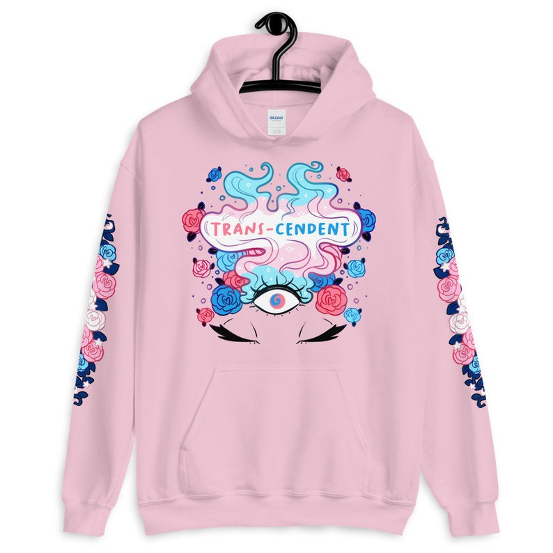 Trans Cendent Unisex Hoodie Trans Transgender Gender Etsy