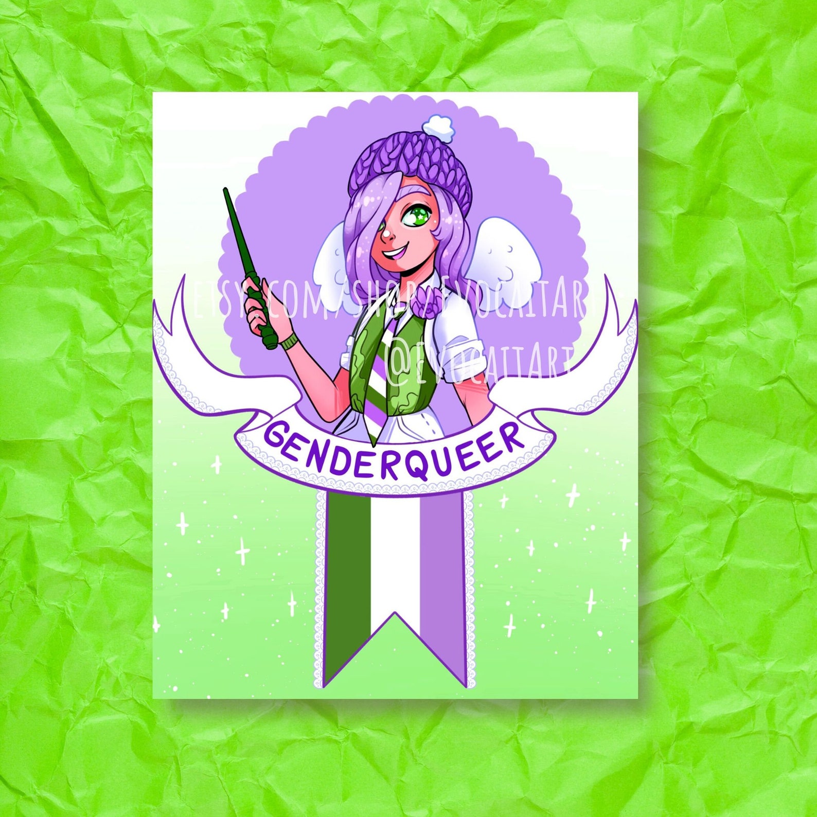 Gender Identity Witch Prints Magic Occult Transgender - Etsy