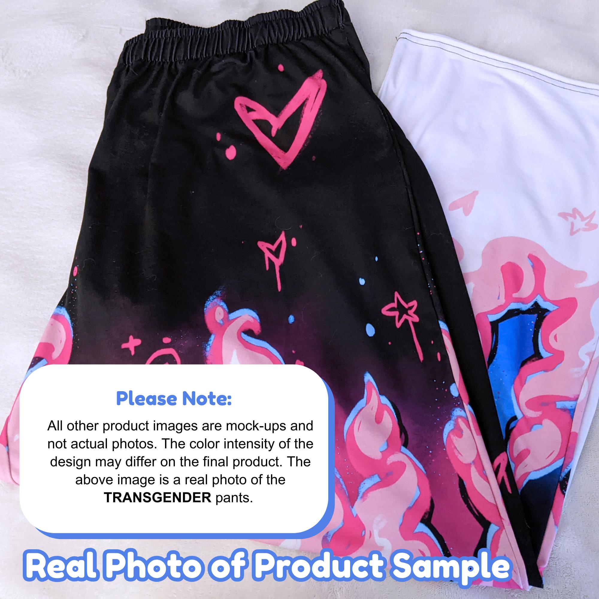 Asexual Subtle Pride Unisex Wide-leg Pants | Asexual Flag Pants, Ace ...
