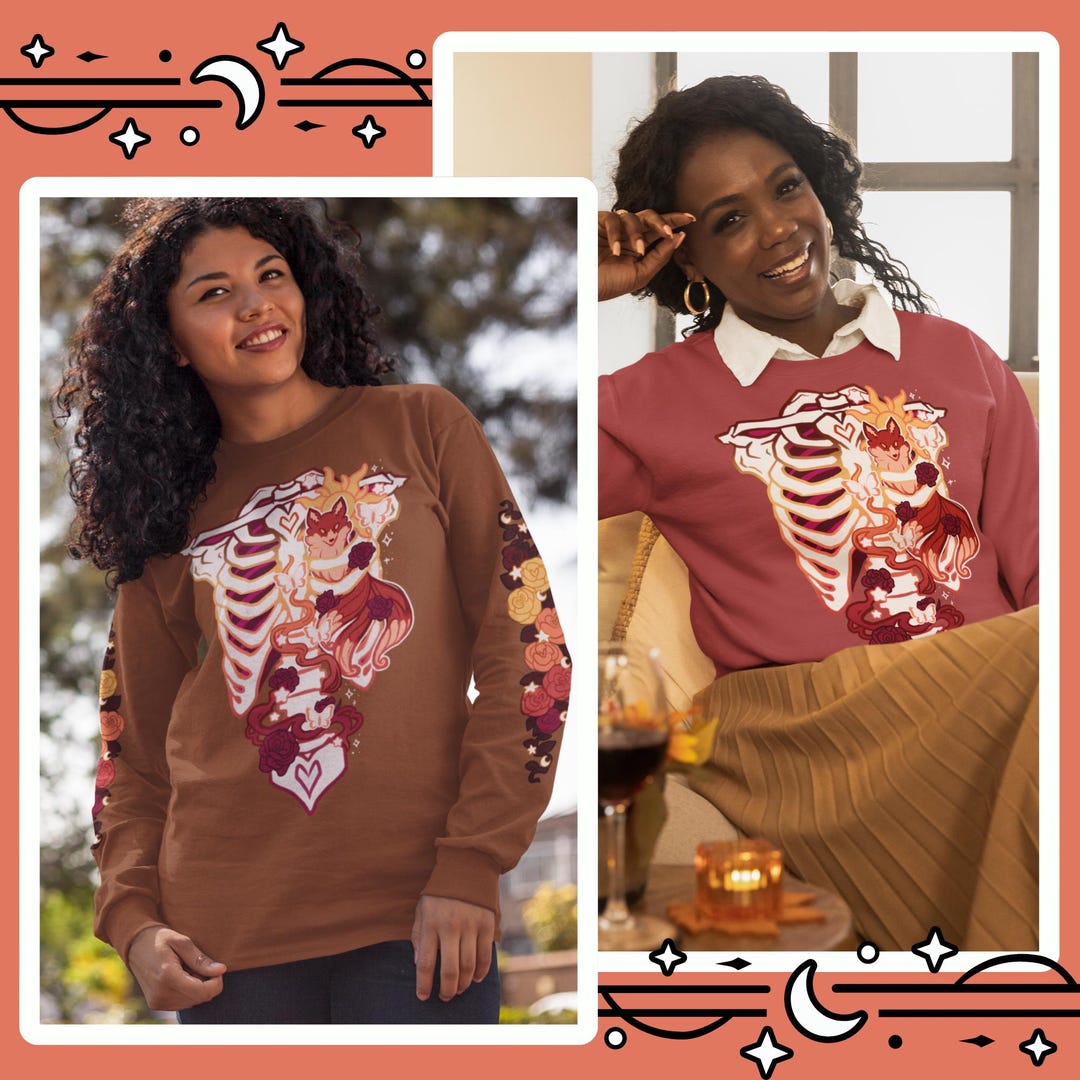ADHD Subtle Pride Ribcage Sweatshirt | Adhd Flag Sweater, Adhd Pride ...