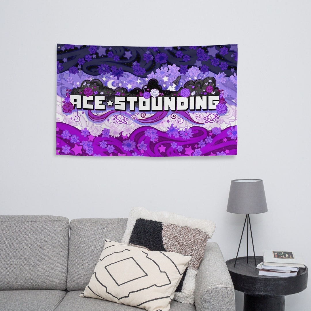 Fantasy Space Ace Pride Flag Ace Pride, Queer Art, Subtle Pride, LGBTQ ...