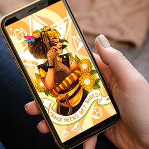 13 Y2K TTRPG Class Cell Phone Wallpapers | Fighter Ranger Bard Druid ...