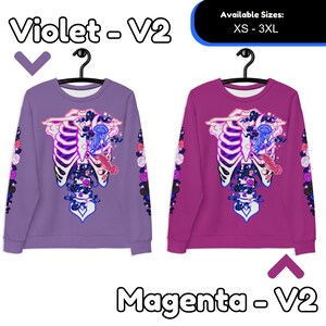 Gender Fluid Subtle Pride Ribcage Sweatshirt Genderfluid Sweater, Pride ...