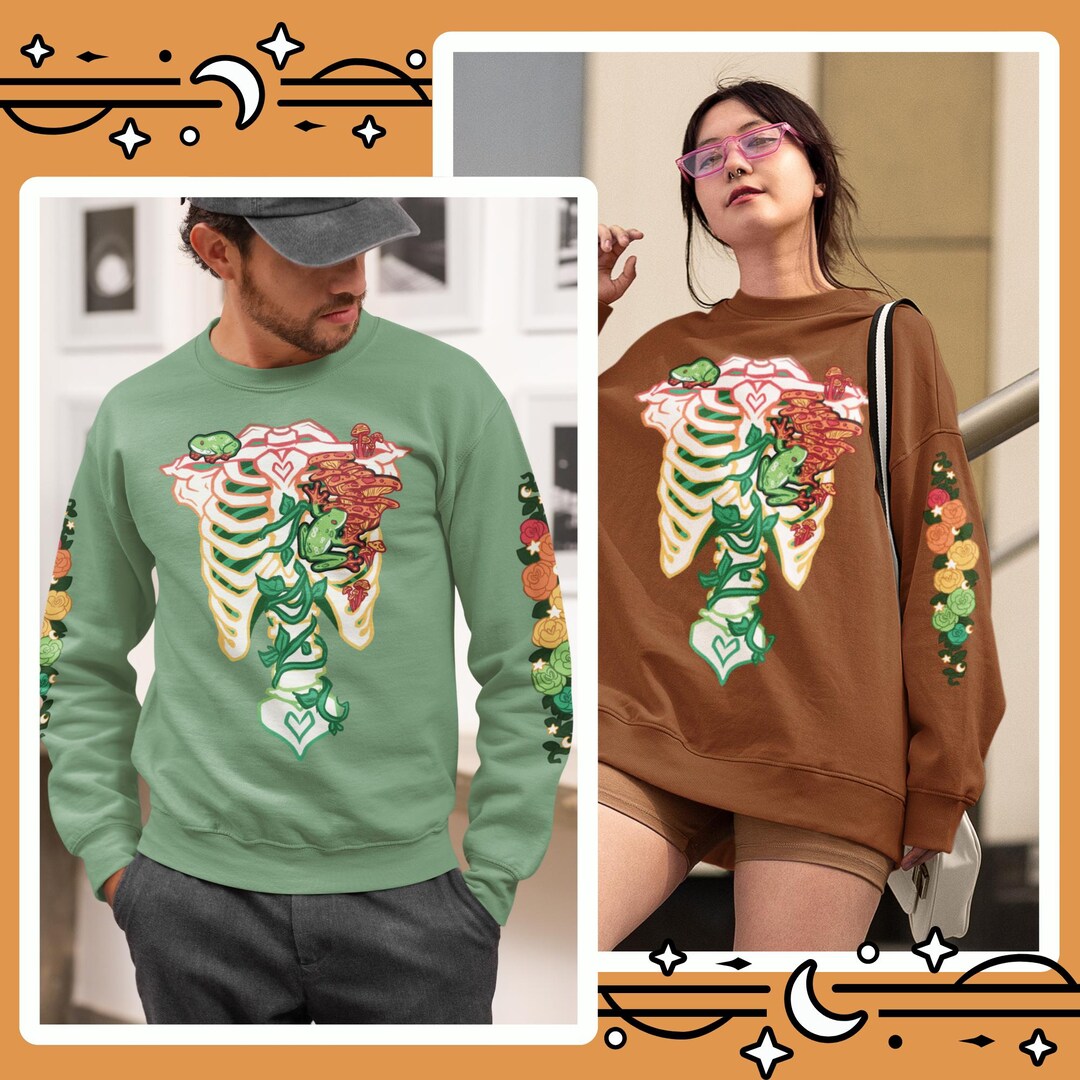 Autism Pride Ribcage Sweatshirt | Autistic Flag Sweater, Subtle Autism ...