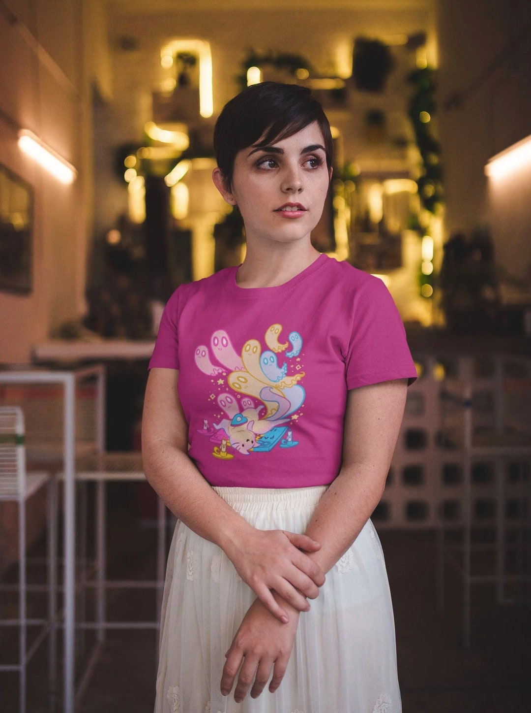 Pansexual Pride Cat Shirt Paranormal Pan T-shirt, Subtle Pride Queer ...