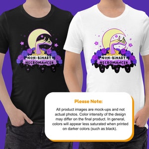 Nonbinary Pride Shirt | Non-binary Necromancer T-shirt, Subtle Pride ...
