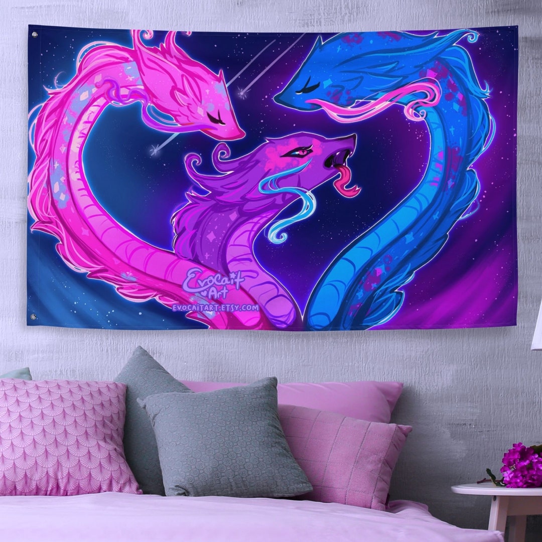 Hydra Bisexual Subtle Pride Flag | Bi Pride Queer Art, Subtle Pride-dra ...