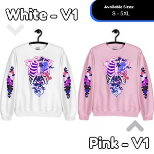 Gender Fluid Subtle Pride Ribcage Sweatshirt Genderfluid Sweater, Pride ...