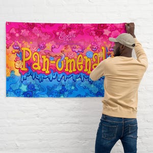 Spooky Ghost Pansexual Pride Flag | Fantasy Pan Pride, Queer Art ...