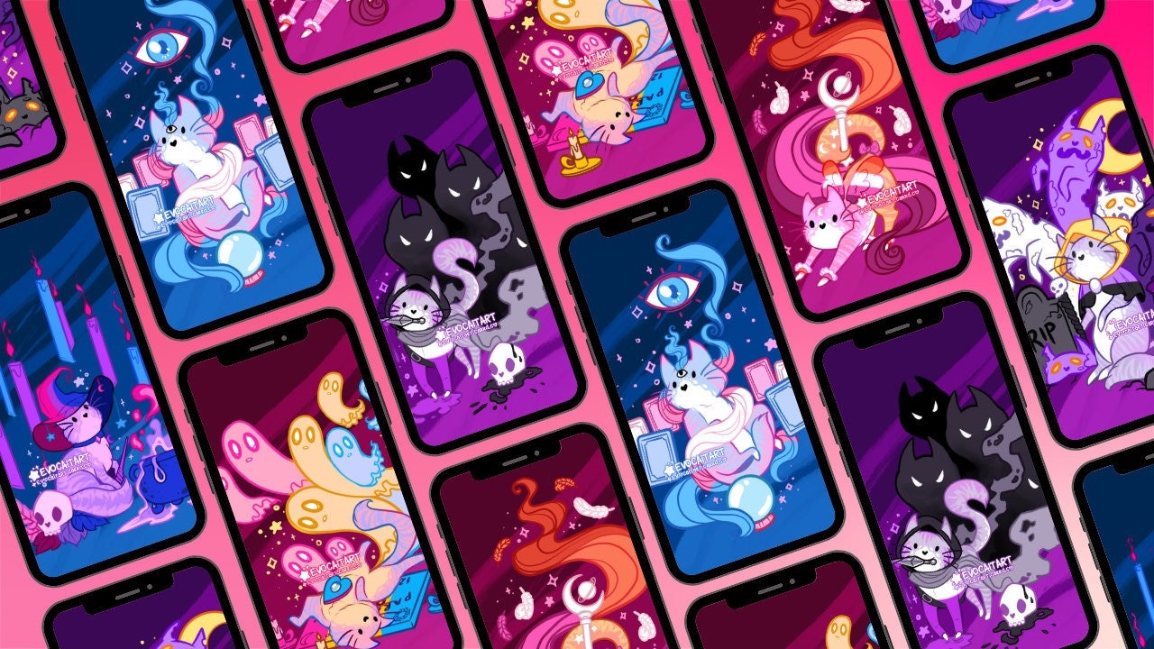 Subtle LGBT Phone Wallpapers | Fantasy LGBTQ Cat Cell Phone Wallpaper ...