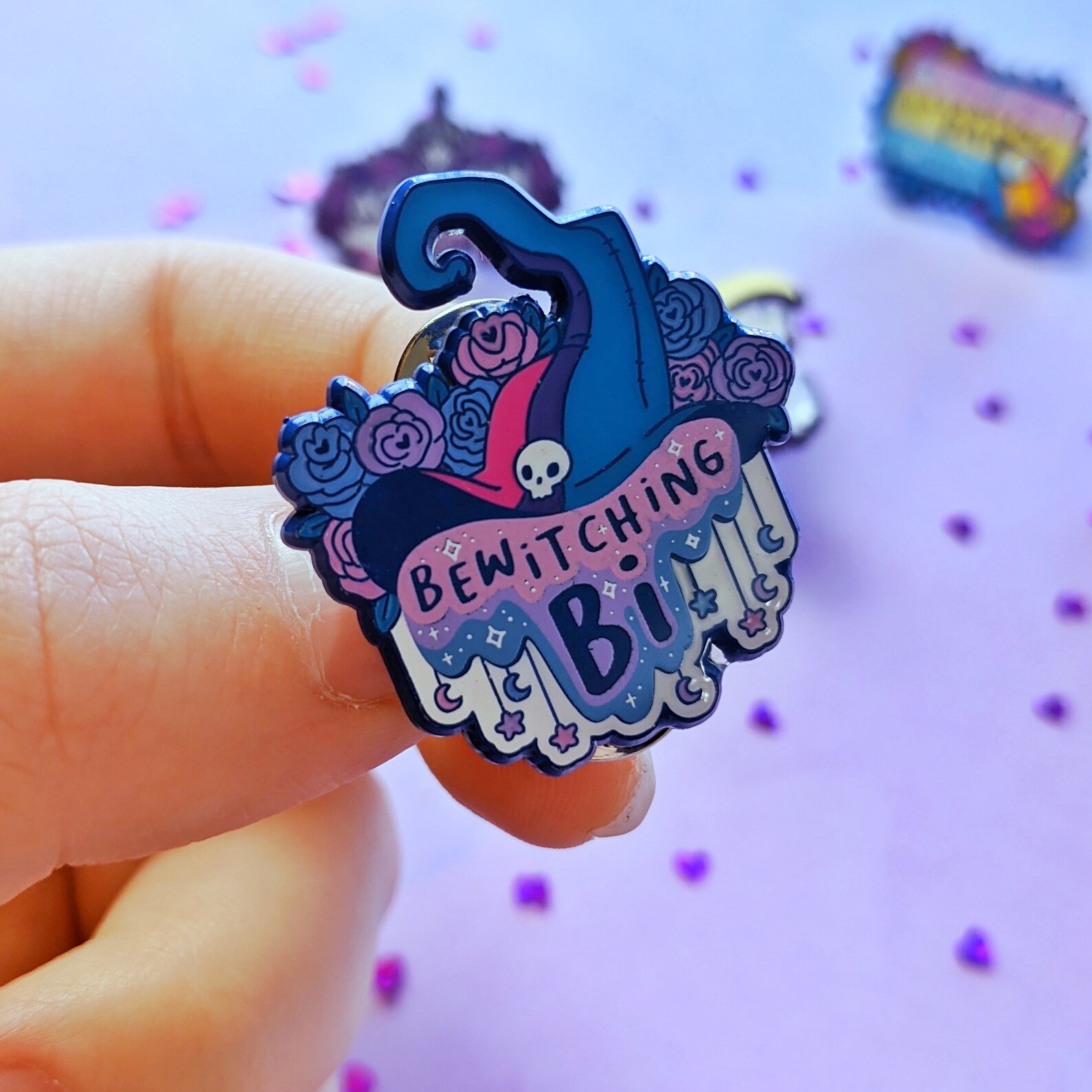 Magical LGBT Enamel Pins Pansexual Panro Asexual Ace - Etsy