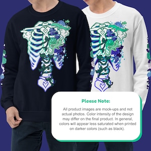 Gay MLM Subtle Pride Ribcage Sweatshirt | MLM Flag Sweater, Gay Pride ...