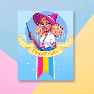 Sexuality Witch Prints | Magic Occult Asexual Aromantic Lesbian ...