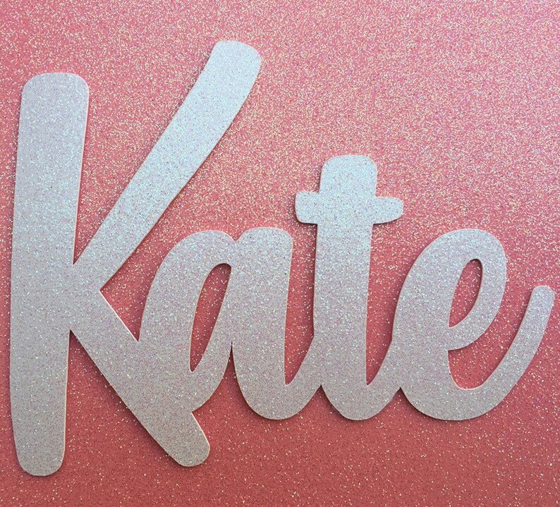 Custom name cupcake topperspersonalized name name toppers | Etsy