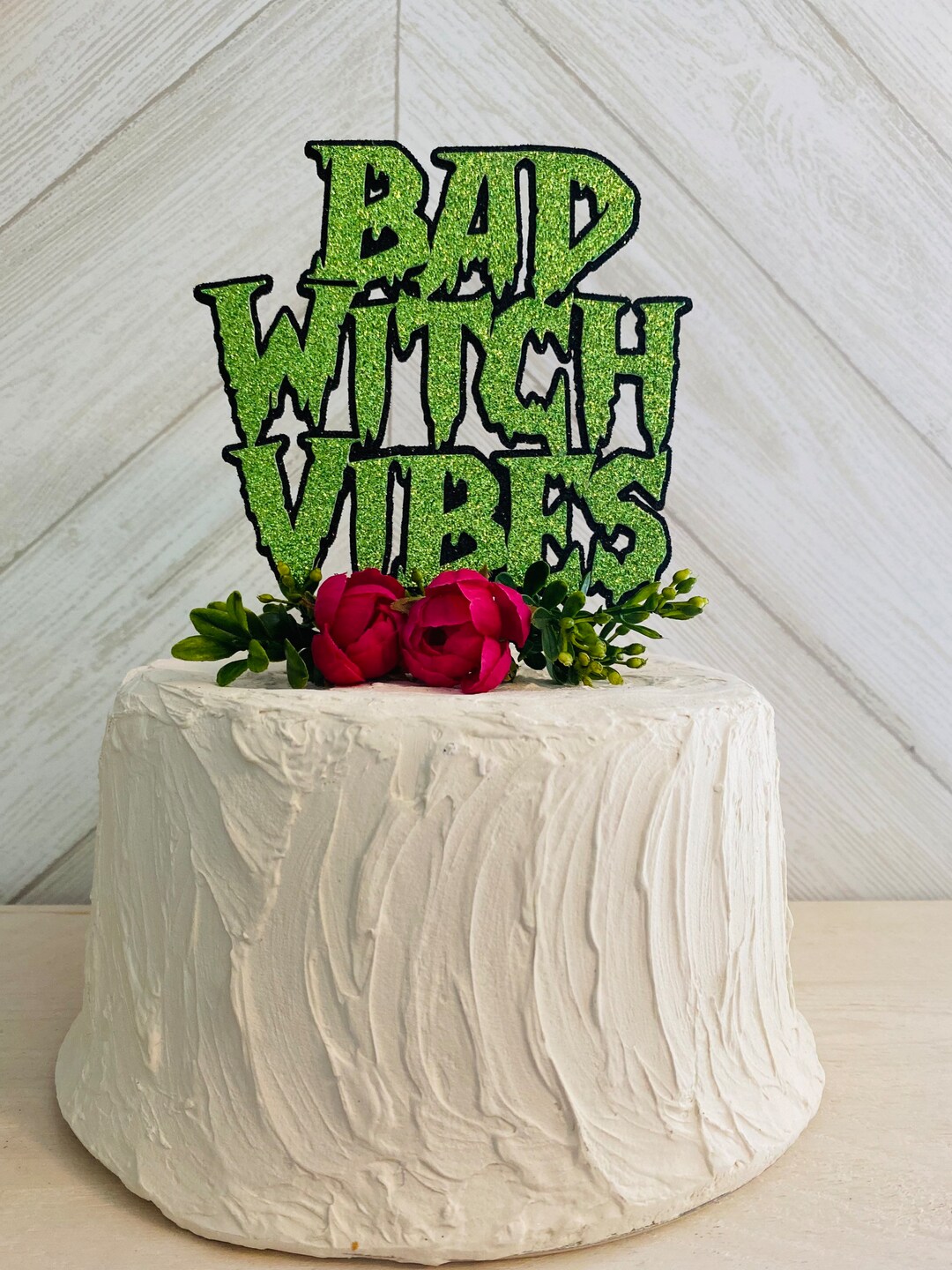 Baddie, Bad Witch, Halloween Cake Topper, Halloween Party, Bad Witch ...