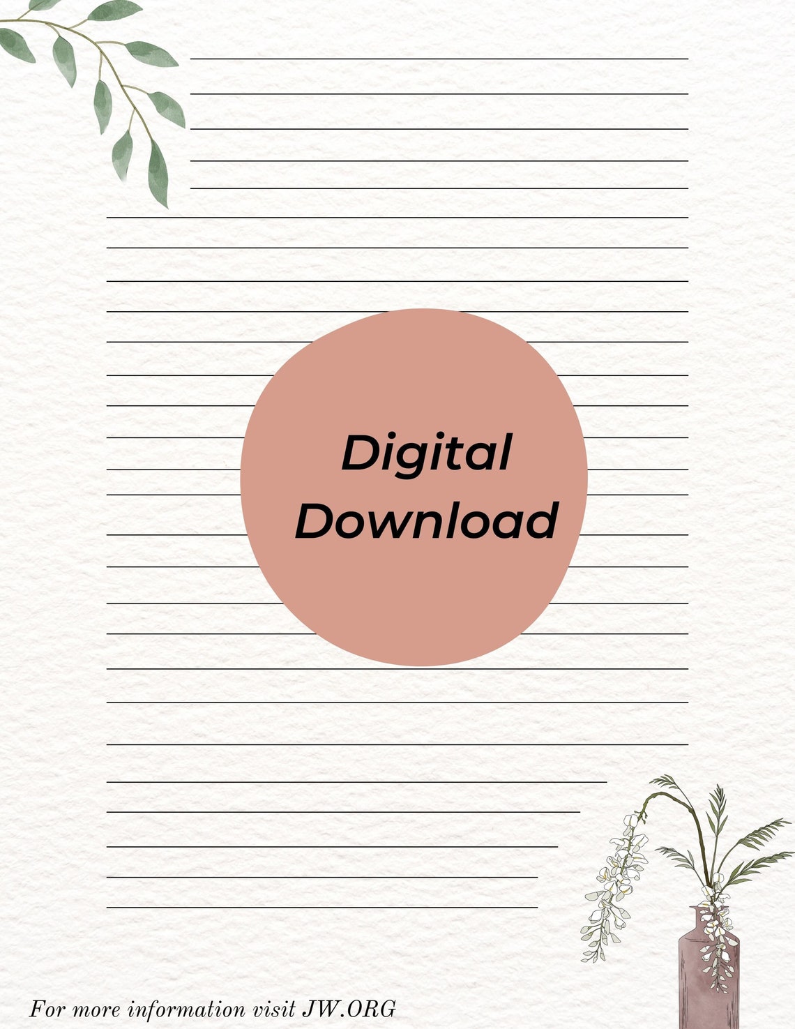 JW Letter Writing | Paper| Jehovah's Witnesses| Pioneer Gifts ...
