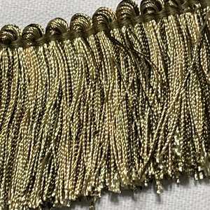 Fringe Sold by the Yard Brush Fringe for Upholstery Trim for Sewing and ...