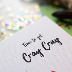 Get Cray Cray Birthday Card / Crayfish Card / Crawfish Card / Animal ...