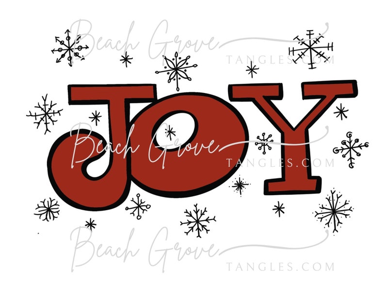 Joy Instant Download and Printable Christmas Cards - Etsy