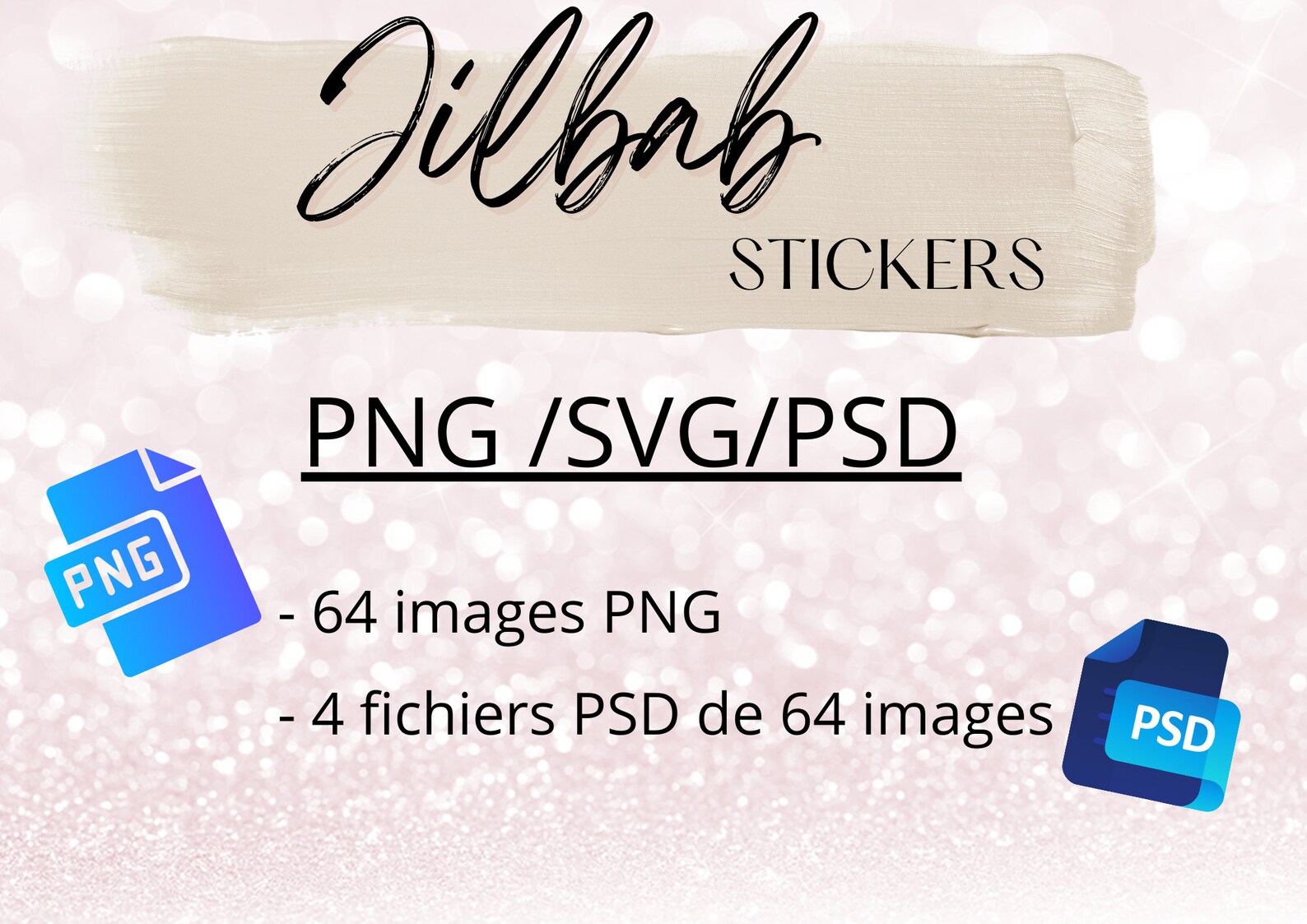 Bundle Stickers Jilbel, Hijab, Hijabi Girl, Muslim Woman, Niqab ...
