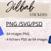 Bundle Stickers Jilbel, Hijab, Hijabi Girl, Muslim Woman, Niqab ...